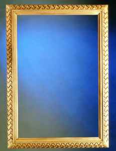 Basket Weave Pattern Mirror Frame | John Thoe